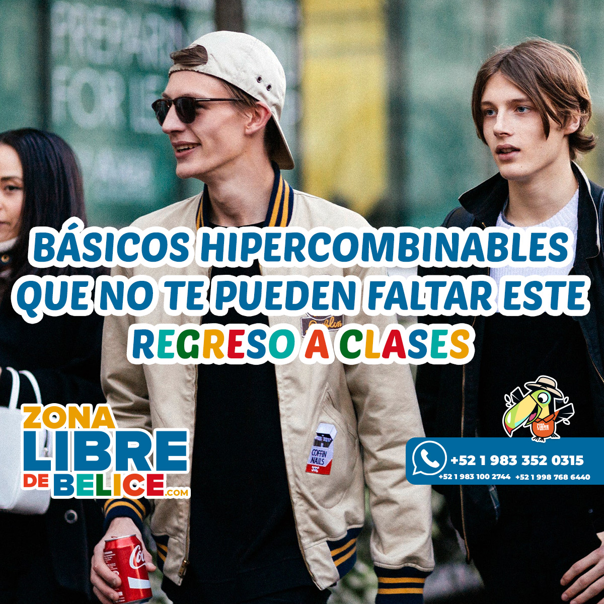 Básicos hipercombinables que no te pueden faltar este regreso a clases - Zona Libre de Belice