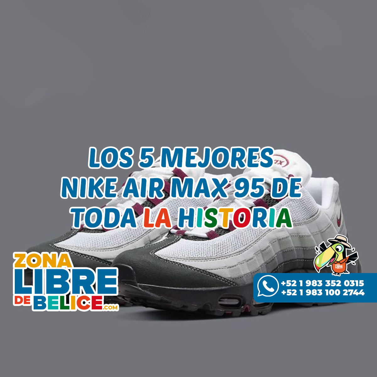 Los 5 mejores Nike Air Max 95 de toda la historia (y que aún puedes ...